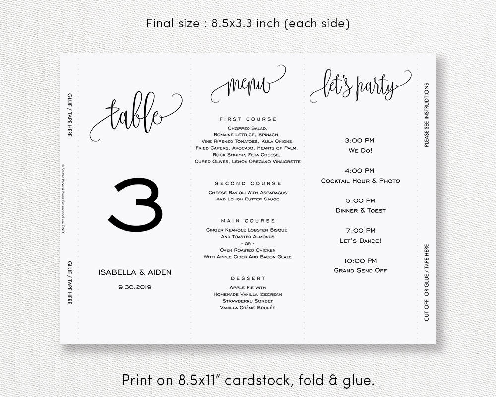 Printable Triangle Table Numbers Three-sided Table Numbers - Etsy