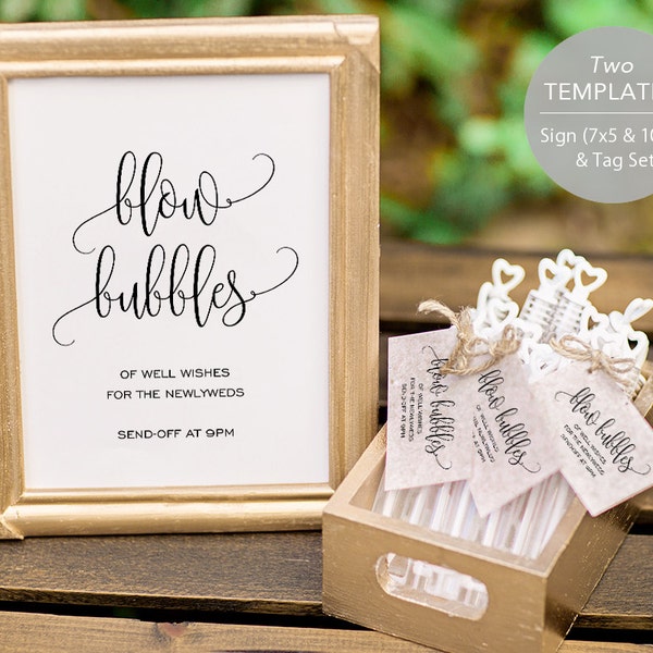 Wedding Bubble Sign - Etsy