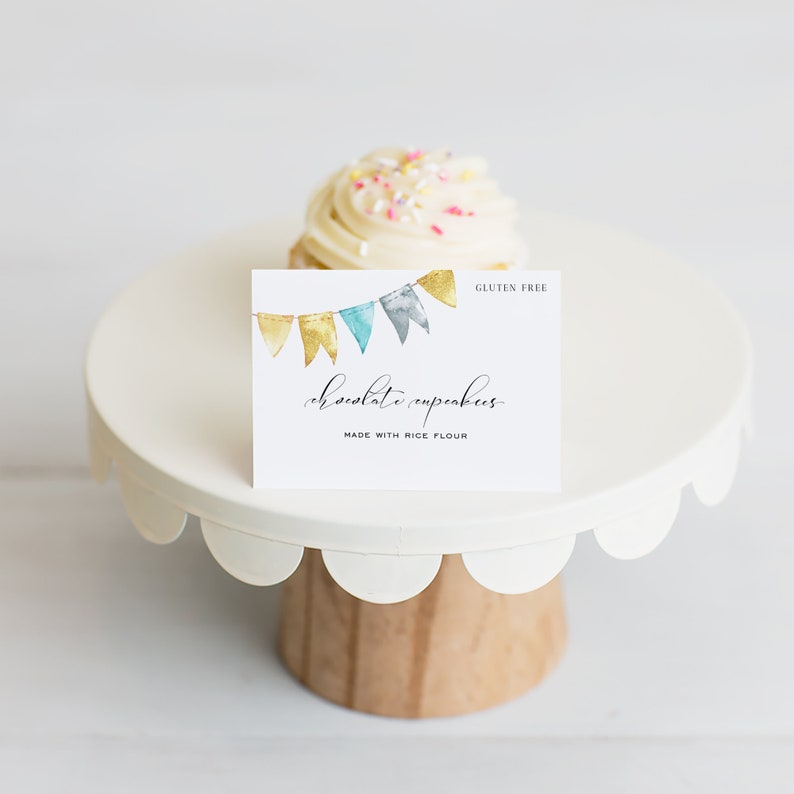 Printable Buffet Label Template Buffet Food Sign Buffet | Etsy