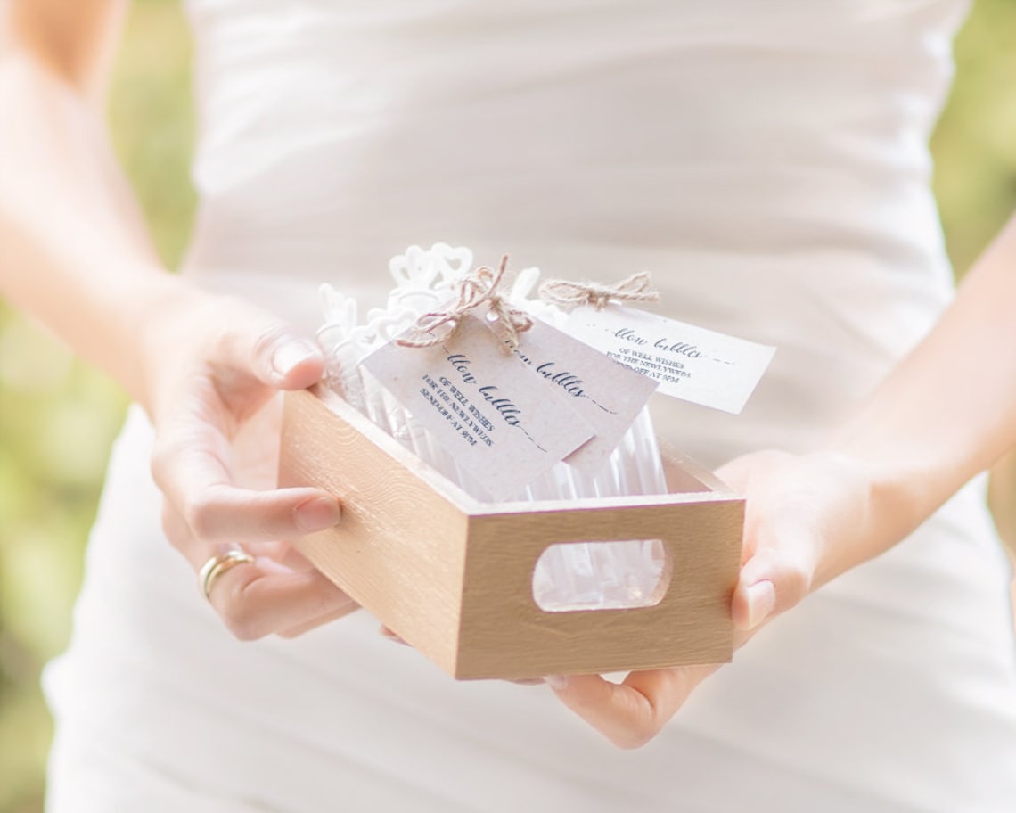 Navy Bubble Send off Sign Bubble Sign Tags Blow Bubbles - Etsy