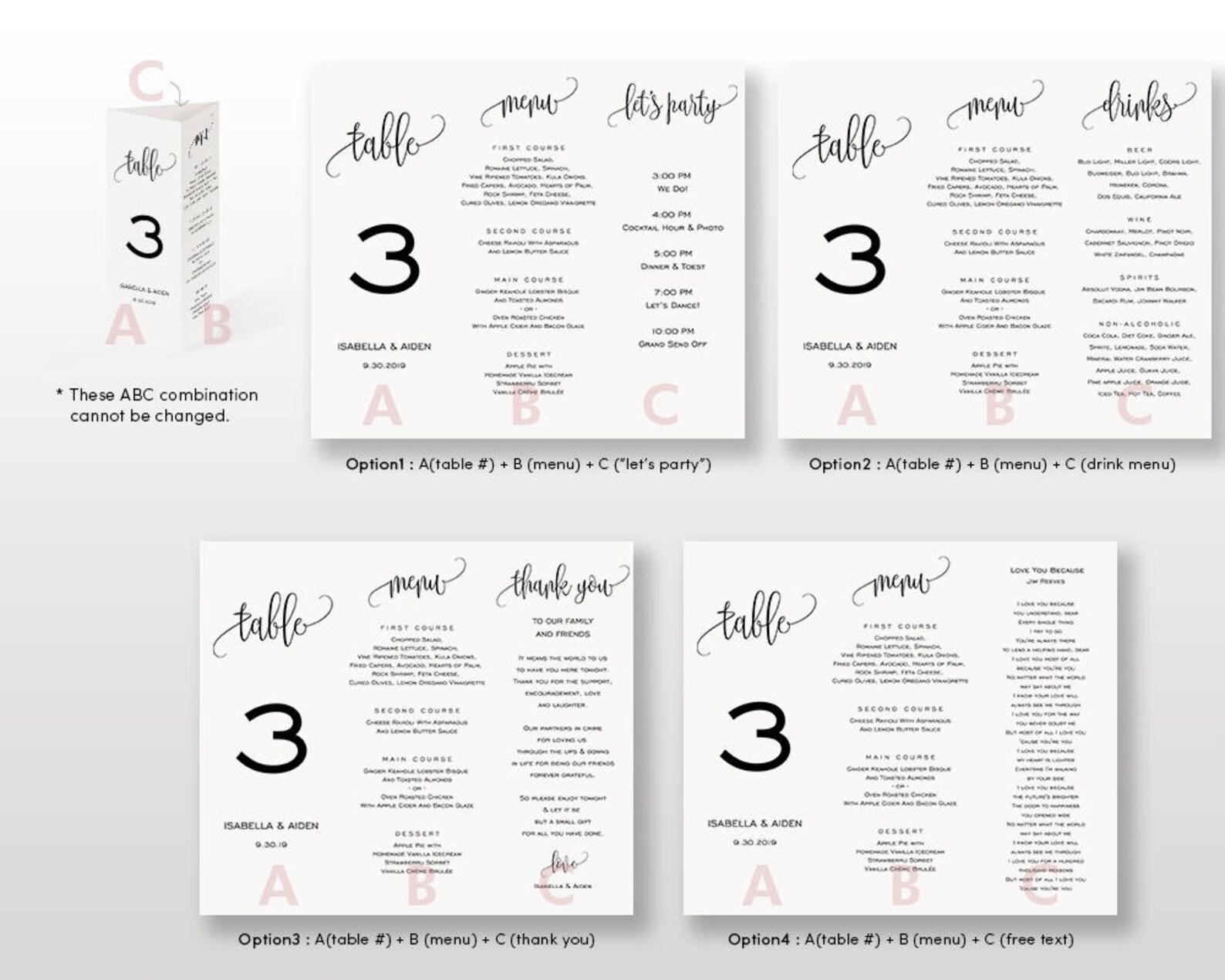 Printable Triangle Table Numbers Three-sided Table Numbers - Etsy