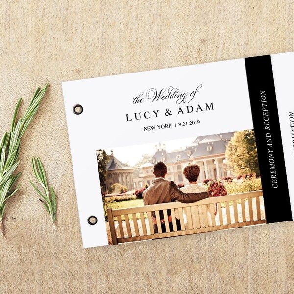 Booklet Invitation - Etsy