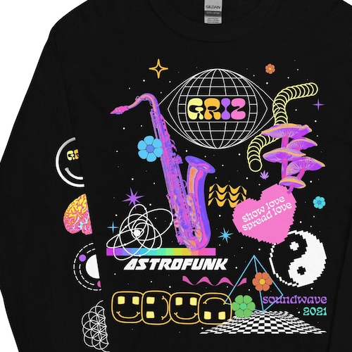 GRIZ Medusa Long Sleeve GRIZ Edm Music Festival Merch - Etsy