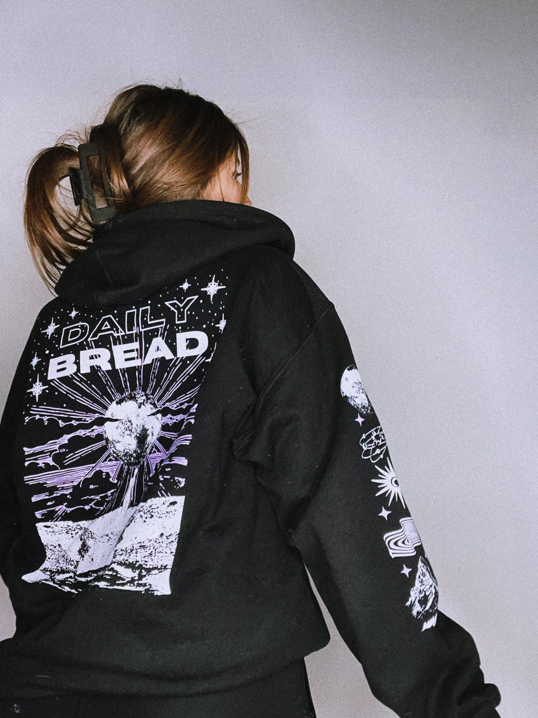 DAILY BREAD Zip up Hoodie | Edm Music Festival Merch - Etsy