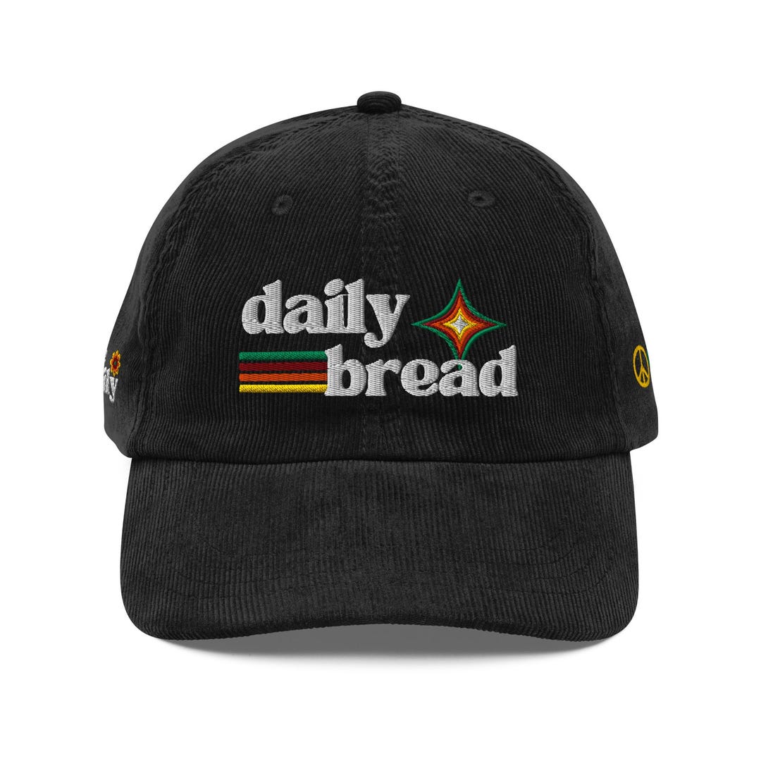 DAILY BREAD Vintage Corduroy Cap | Edm Music Festival Merch - Etsy