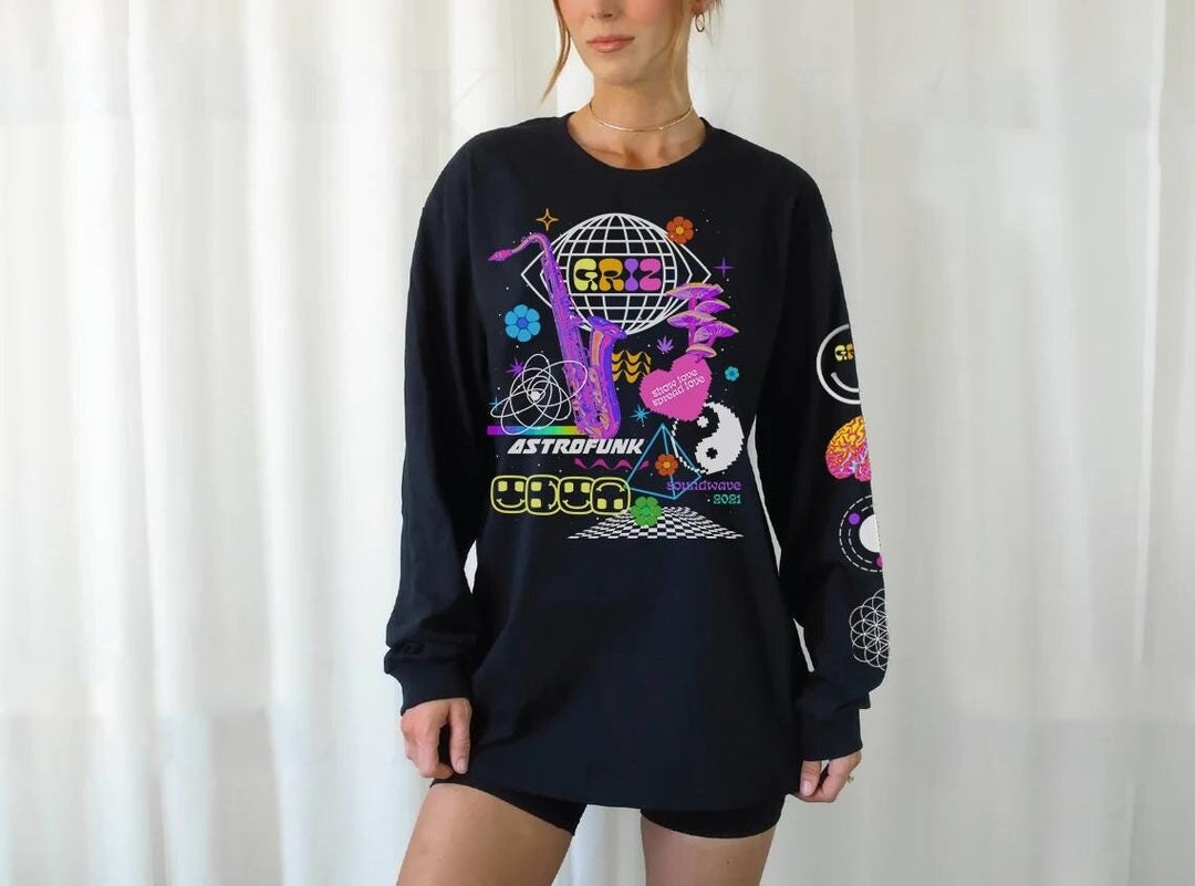 GRIZ Astrofunk Long Sleeve Griz Edm Music Festical Merch - Etsy