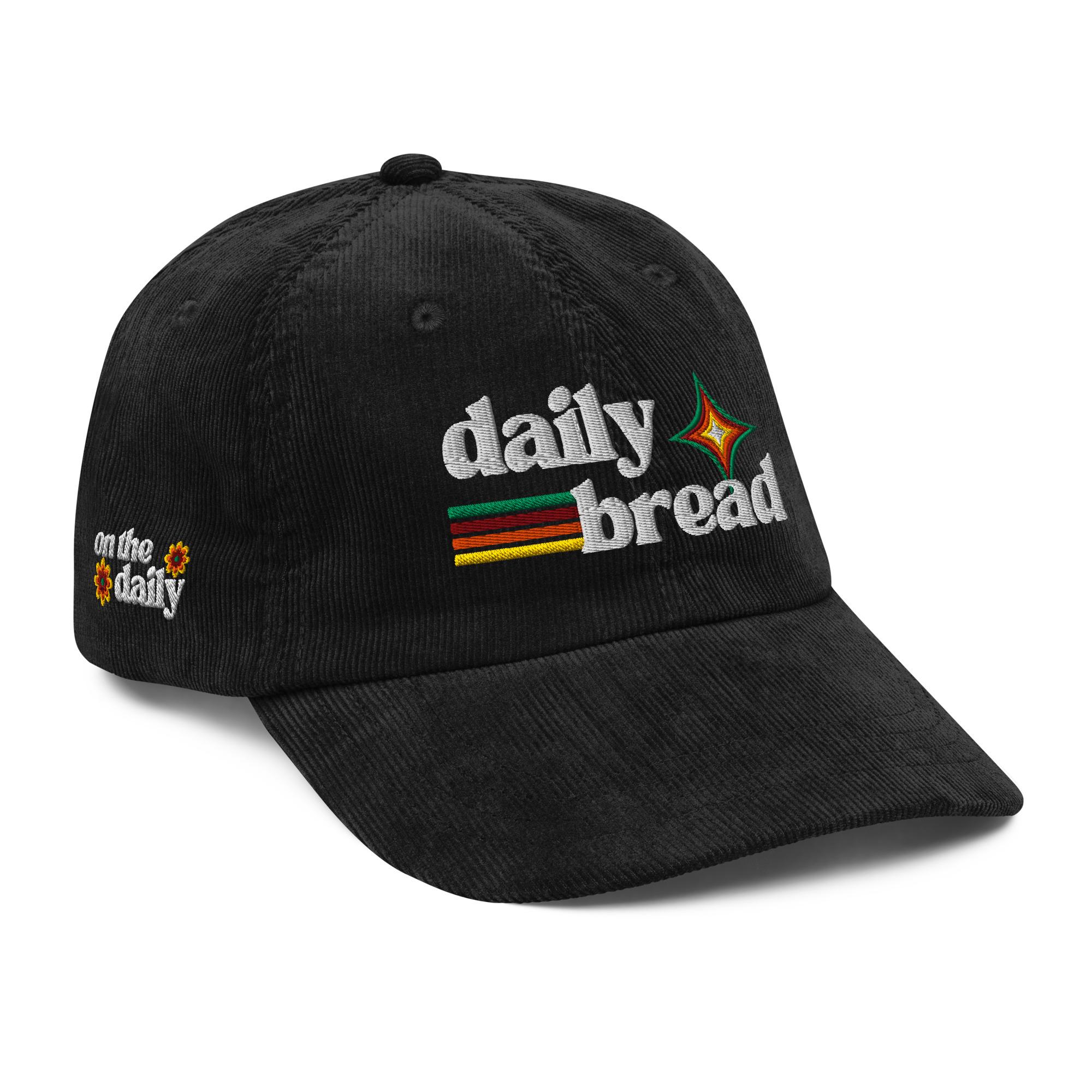 DAILY BREAD Vintage Corduroy Cap | Edm Music Festival Merch - Etsy