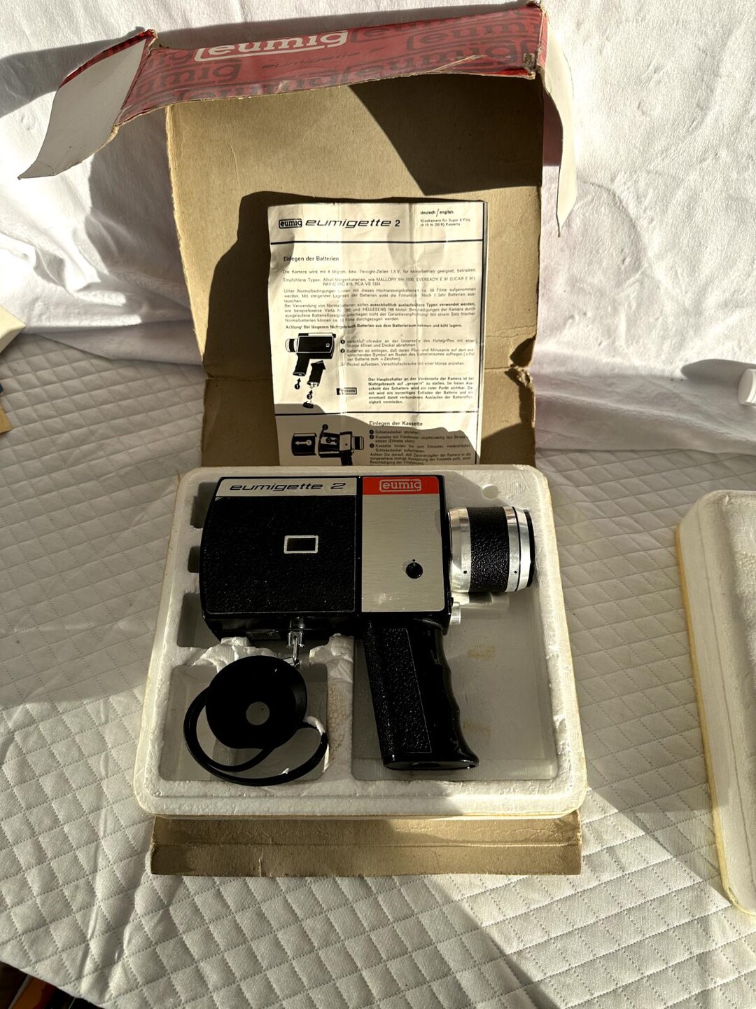 Vintage Eumig Eumigette 2 Super 8 Reflex Zoom Movie Film Cine Camera - Etsy UK