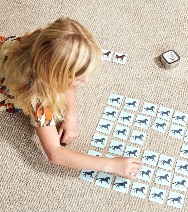 Memory Game - Horse Breeds - Etsy
