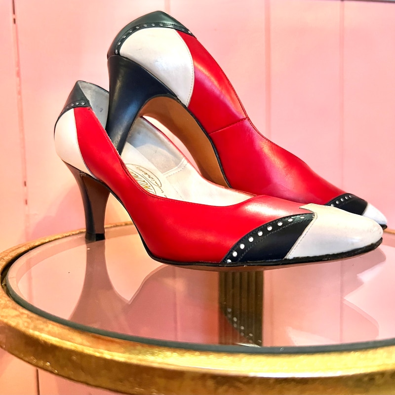Spectator Pumps - Etsy
