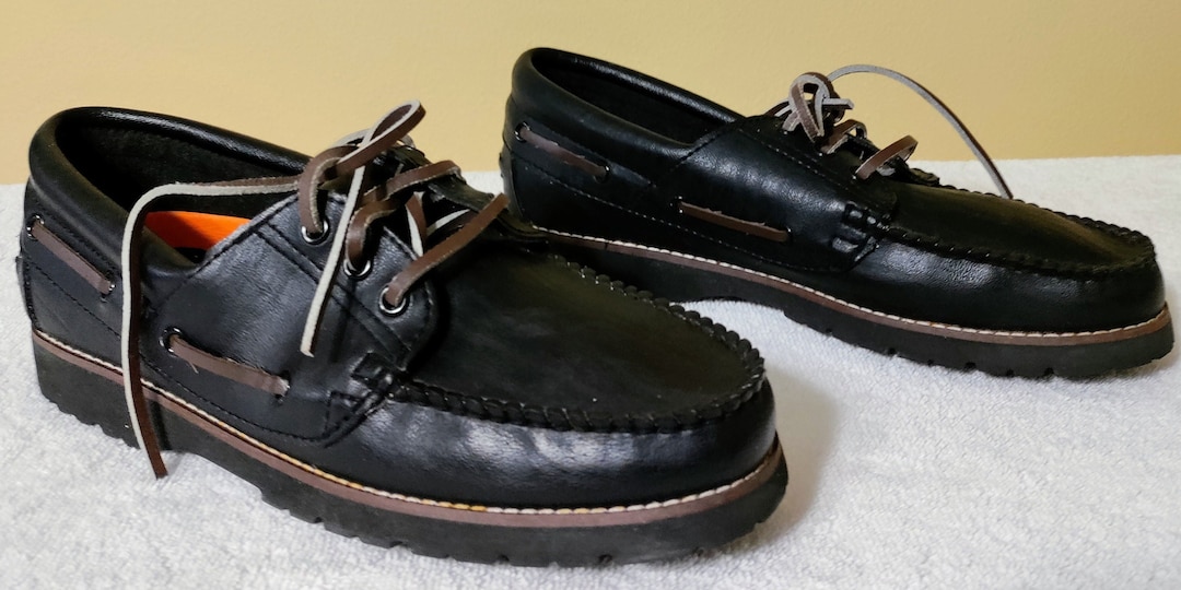 Boat, Deck, Dock Comfortable Slip-on Brown Shoes With Non-skip Rubber ...
