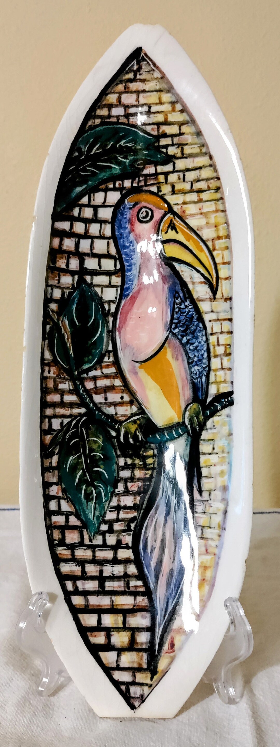 GUY GIFT Retro Bucceri New Orleans Hand Made Parrot Ashtray - Etsy