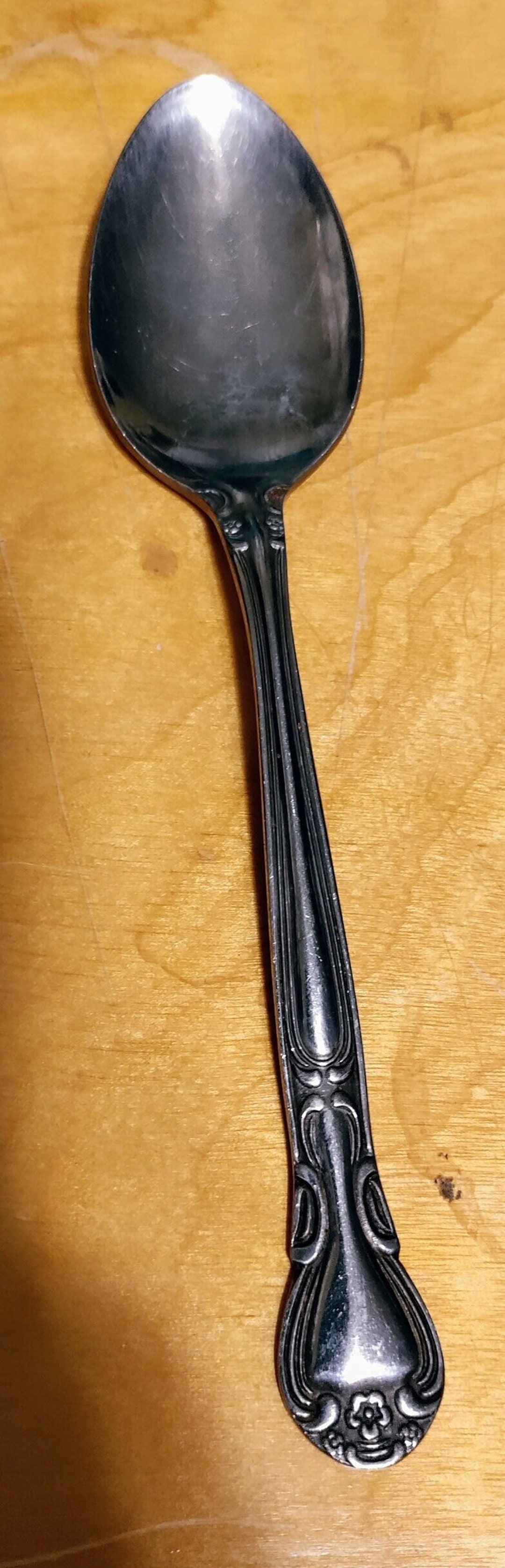 Wallace Silver Plateau Stainless Steel Spoon - Etsy