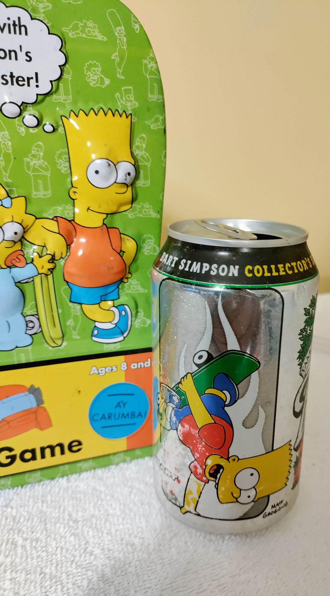 Bart Simpson Collectible Bundle 1990 3-piece Official Bart in Original ...