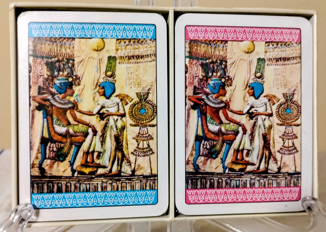 GUY GIFT King Tut Official Vtg Rummy With the Mummy Playing Cards! New ...