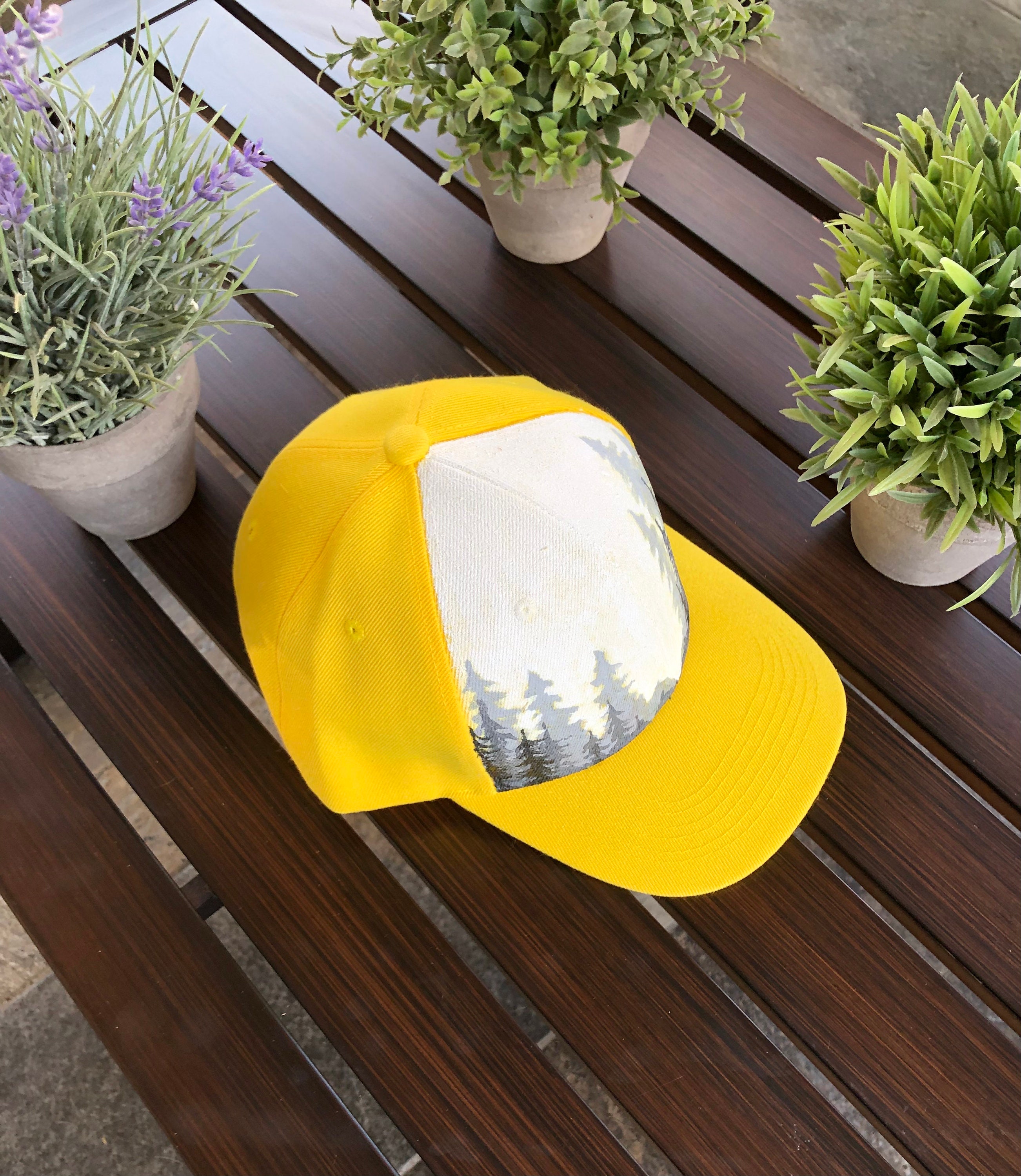 Unisex Cap Forest Trees - Etsy