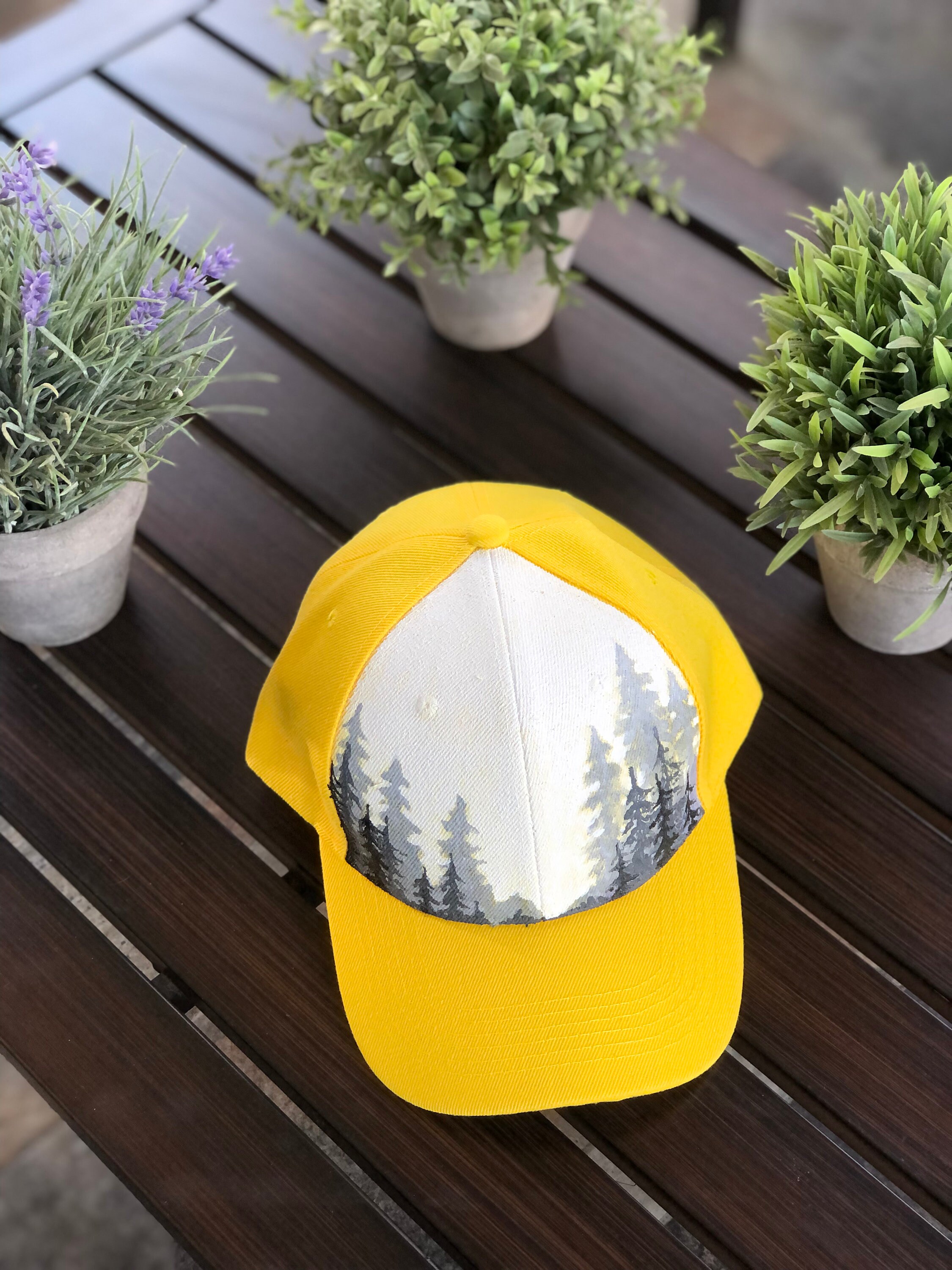 Unisex Cap Forest Trees - Etsy