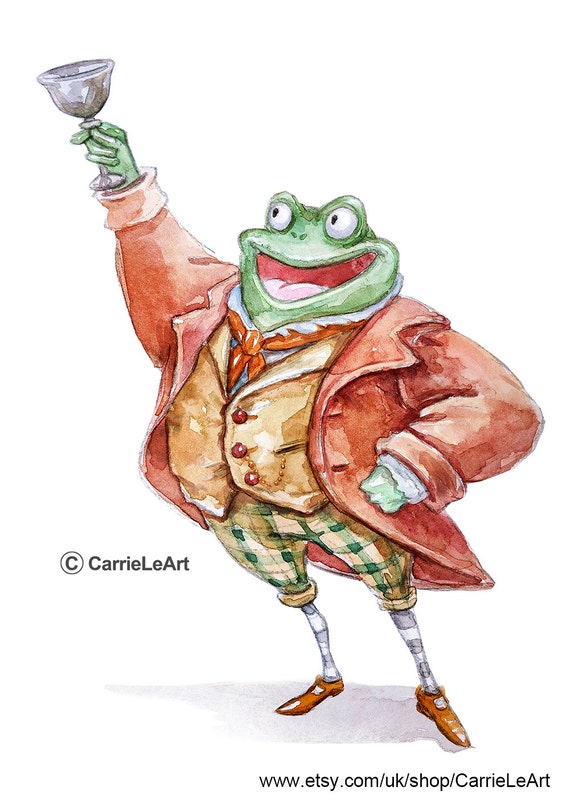 The Wind In The Willows Toad