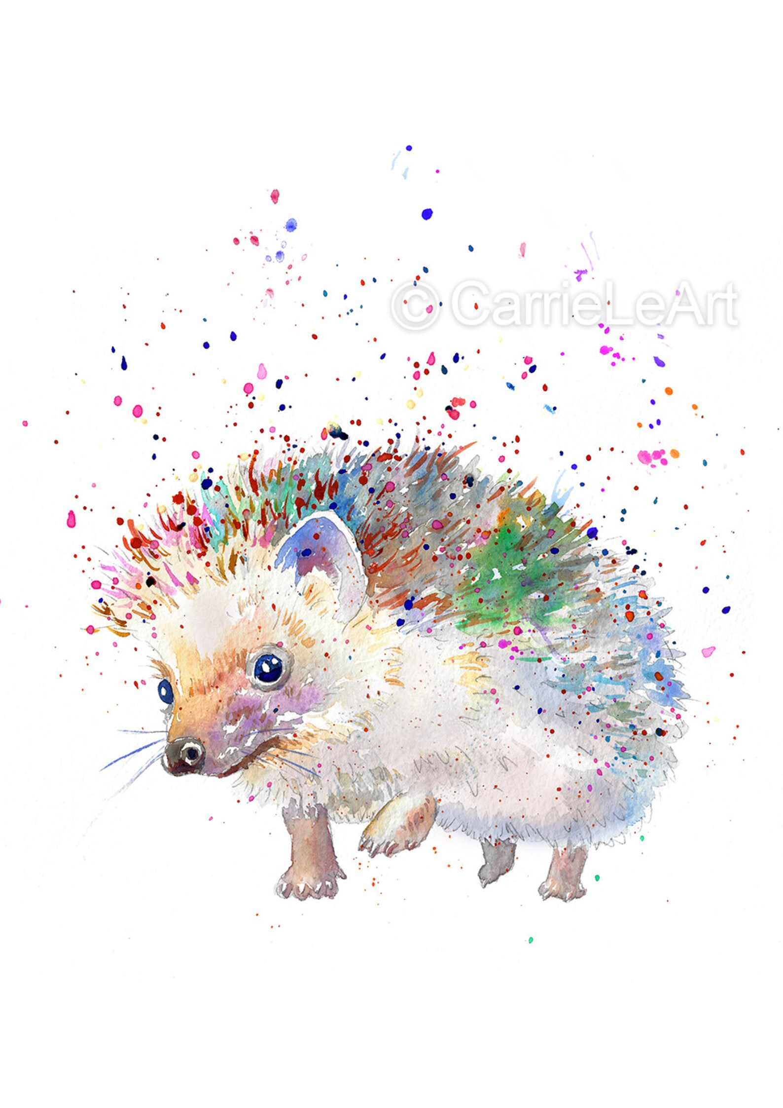 Watercolor Set of Wildlife Animal Prints, Wildlife Wall Art Set of 8 ...