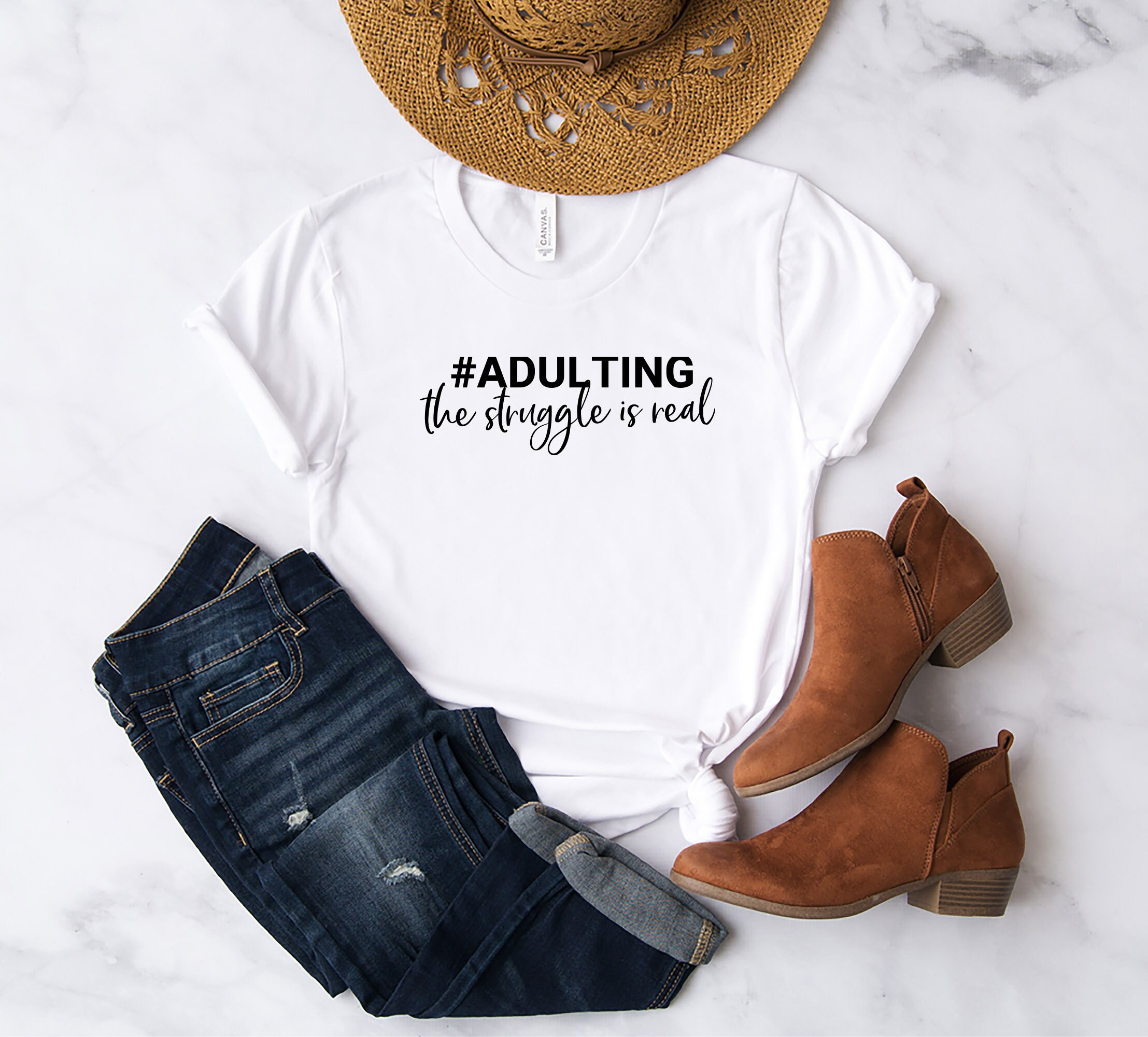 Adulting T-shirt. Funny Shirts for Women. Funny Mom Shirt. - Etsy
