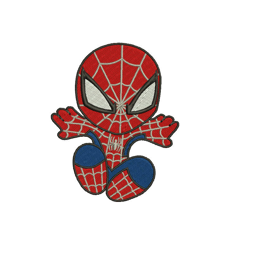 Superhero Spider Man Spiderman Embroidery Designs Embroidery Machine ...