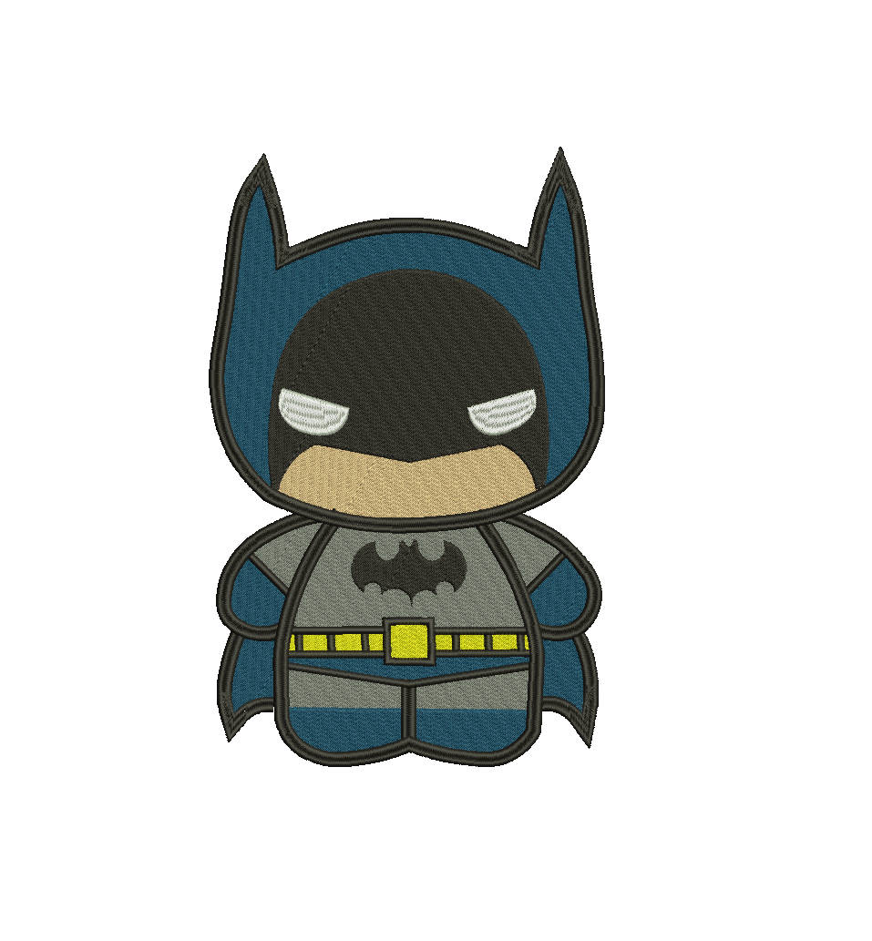 Superhero Batman Embroidery Designs Embroidery Machine Instant | Etsy
