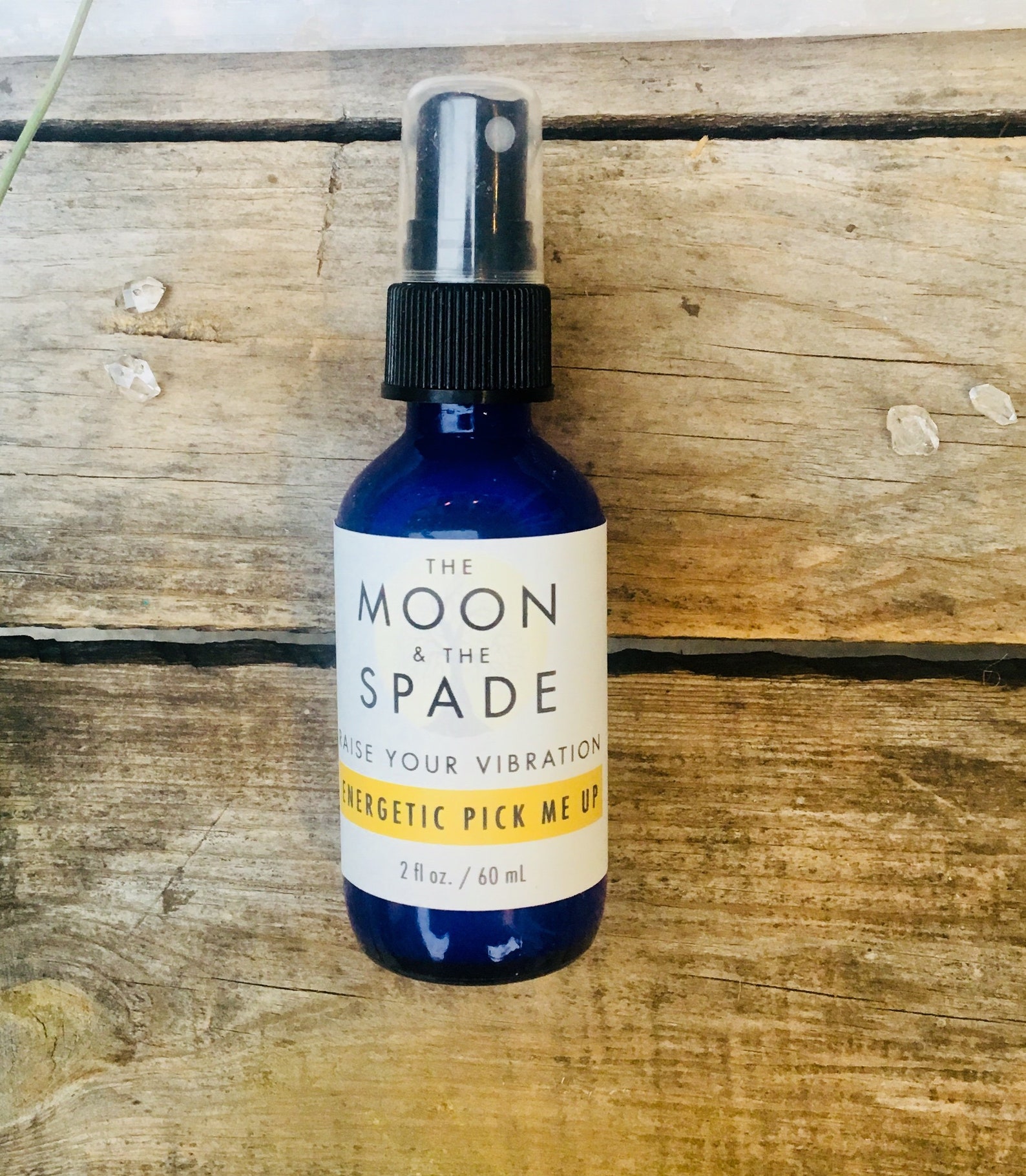 Raise Your Vibration Spray, Herkimer Diamond Gem Elixir, Essential Oil ...