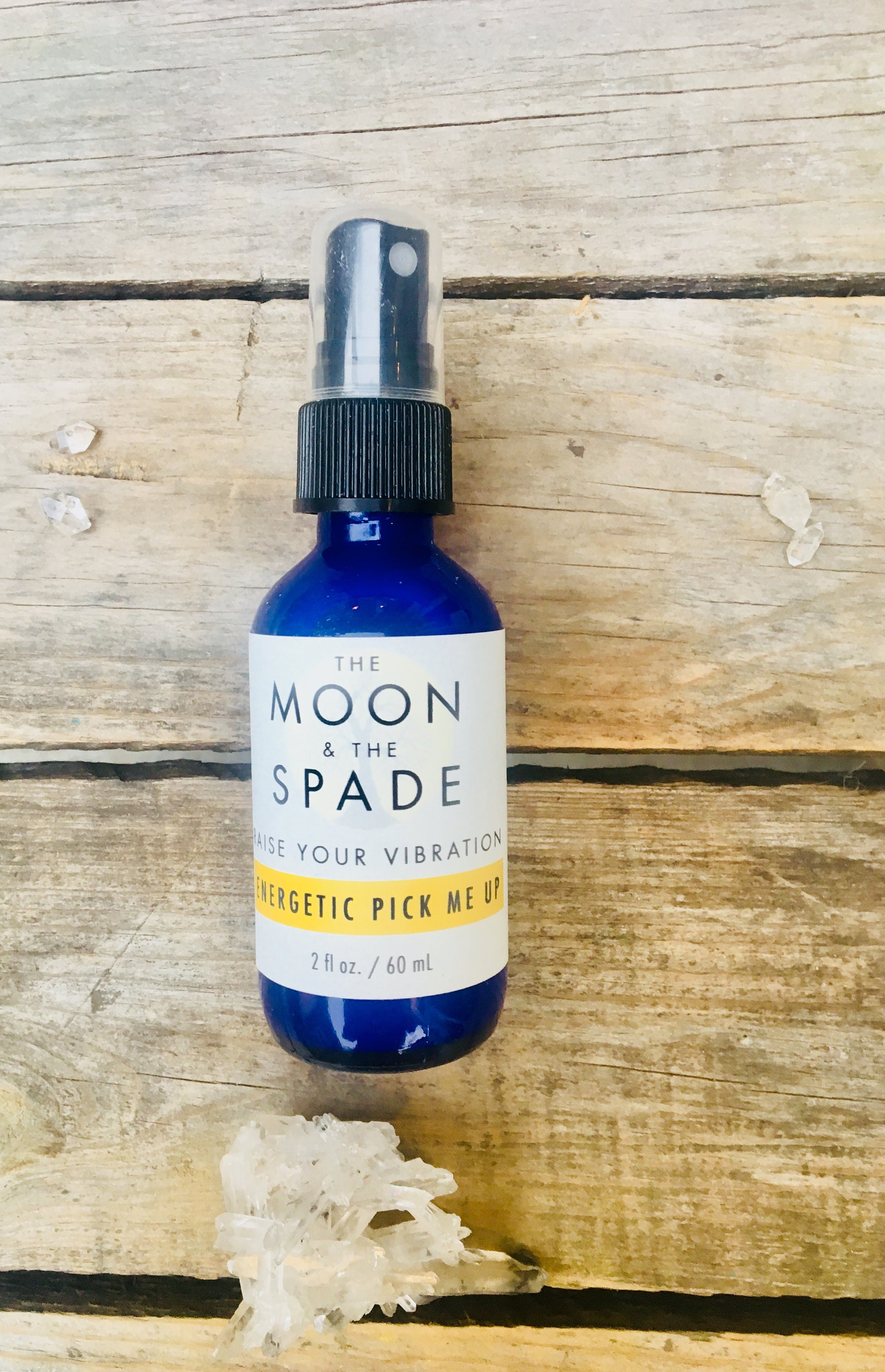 Raise Your Vibration Spray, Herkimer Diamond Gem Elixir, Essential Oil ...