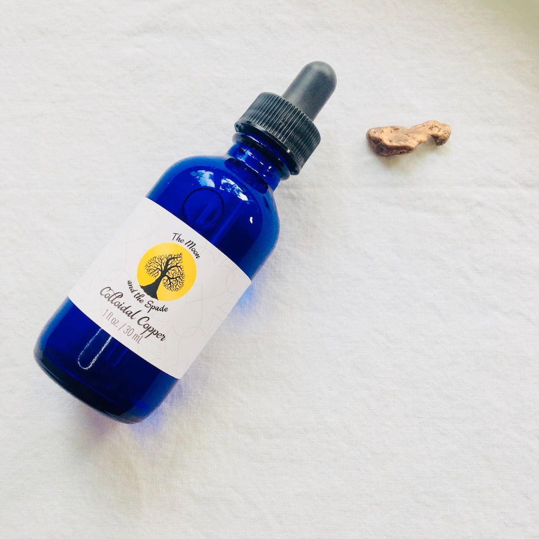 Colloidal Copper, Sublingual Colloidal Drops, Copper Drops, Mineral Drops, Colloidal Drops, Mind ...
