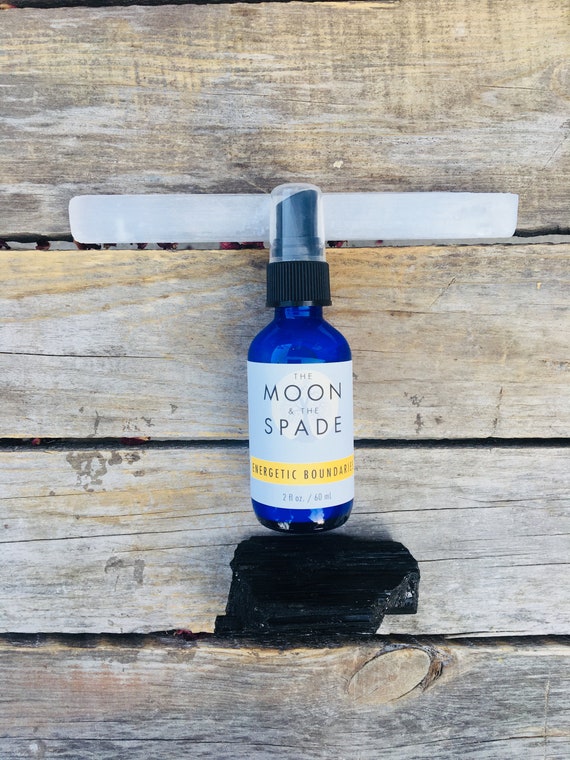 Energetic Boundary Spray Negative Energy Spray Gem Elixirs | Etsy