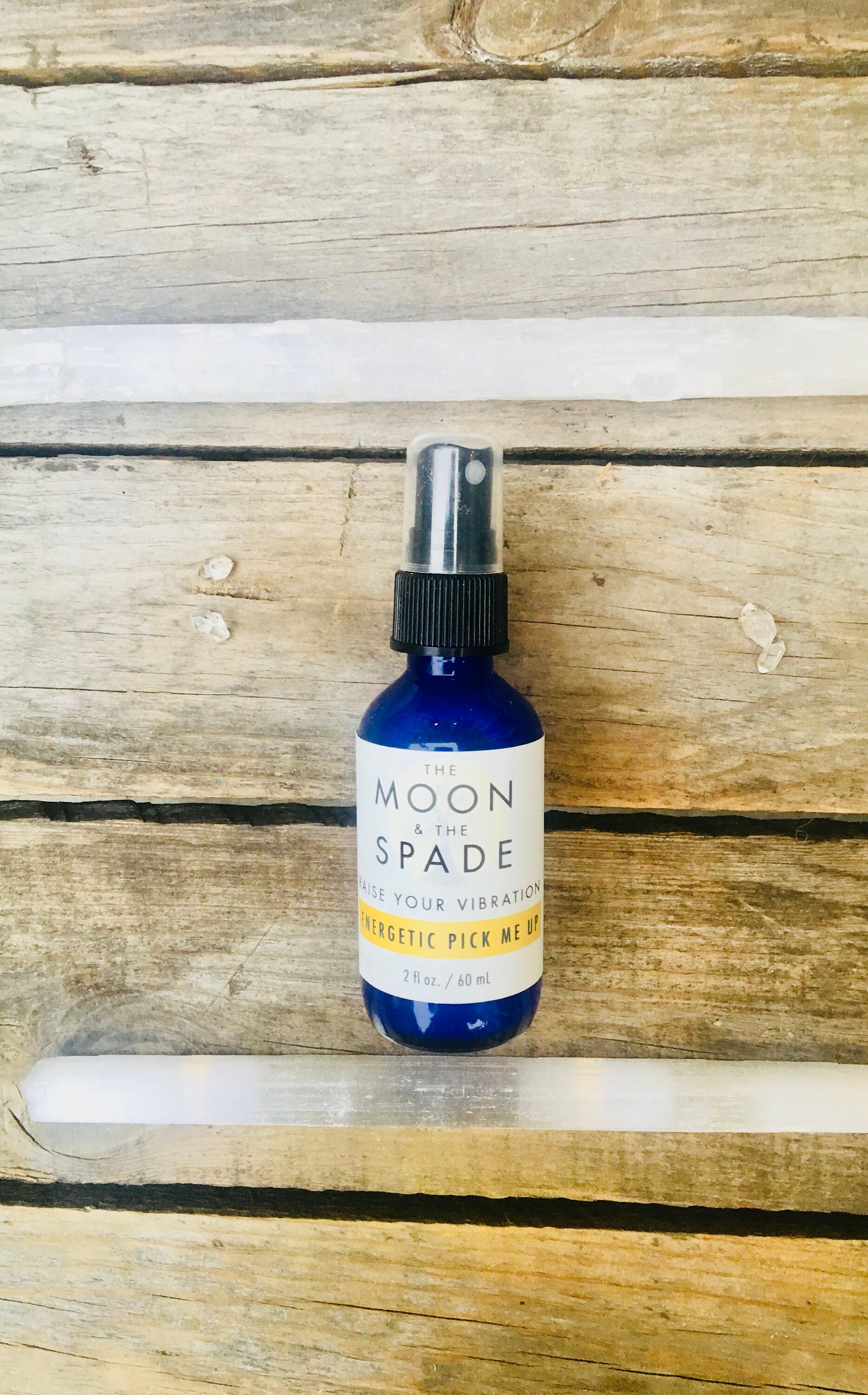 Raise Your Vibration Spray, Herkimer Diamond Gem Elixir, Essential Oil ...