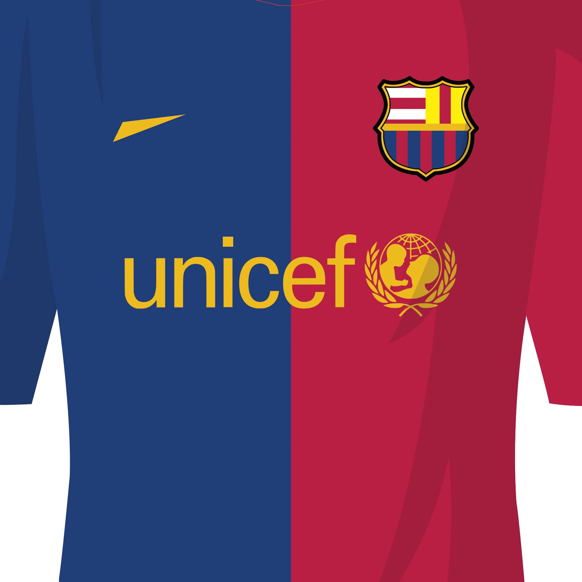Barcelona Classic Kits Football Team Poster Print Gift for - Etsy UK