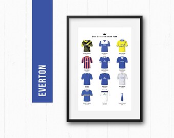 Amadou Onana Everton Football Poster Print A4 - Etsy