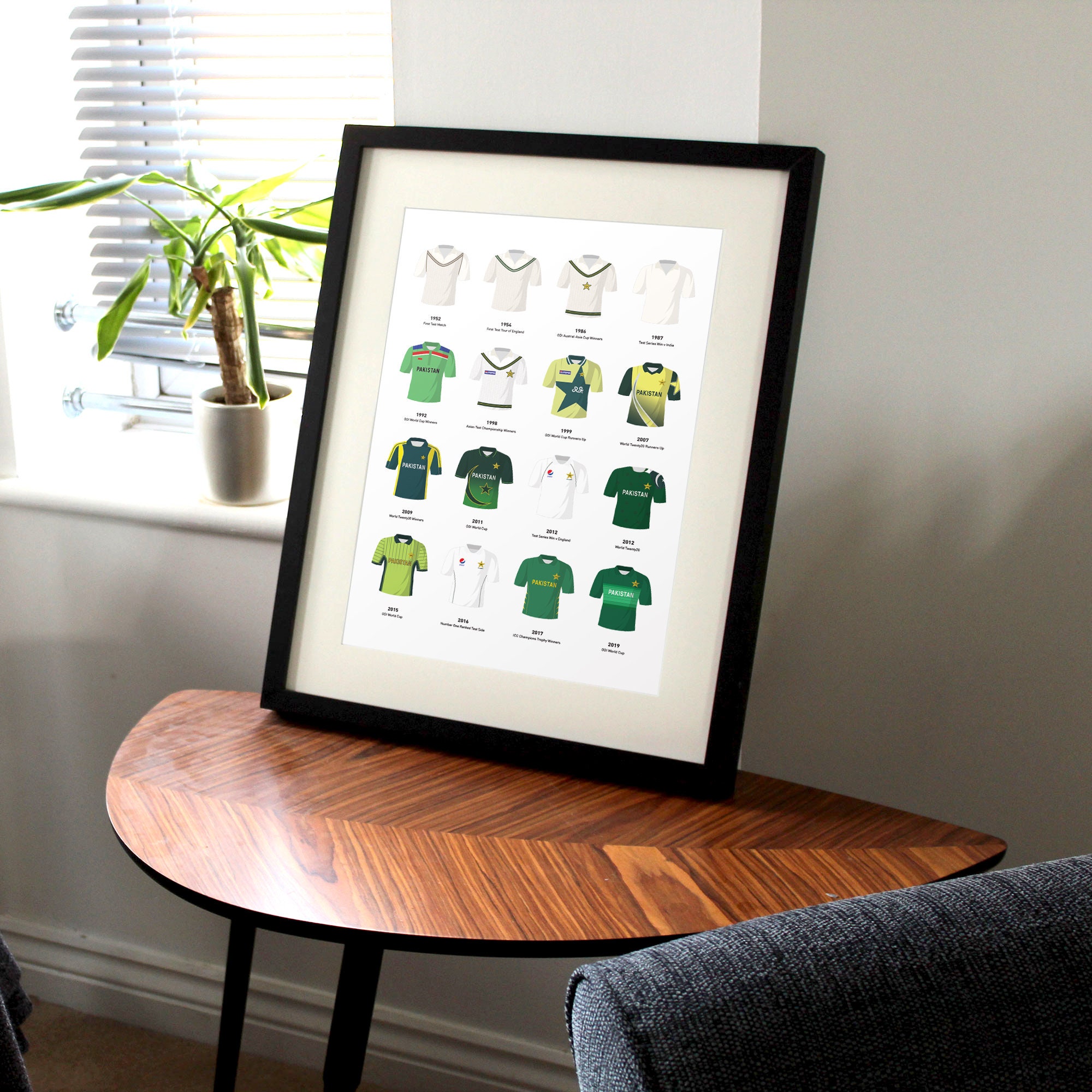Pakistan Classic Kits Cricket Team Poster Print Gift for Him - Etsy UK
