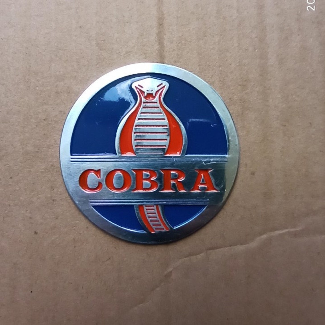 Shelby Cobra Ac 289 Car Badge Logo Emblem Placca Plakette Mk2 Csx 2055 ...