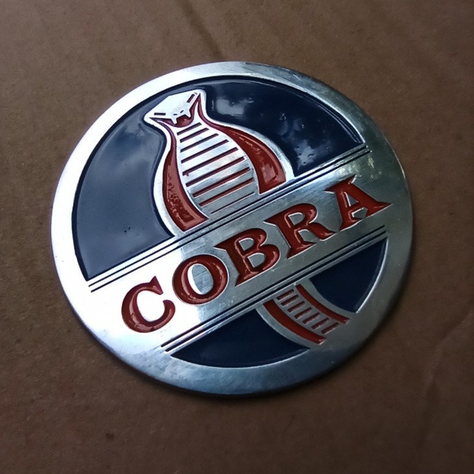 Shelby Cobra Ac 289 Car Badge Logo Emblem Placca Plakette Mk2 Csx 2055 ...