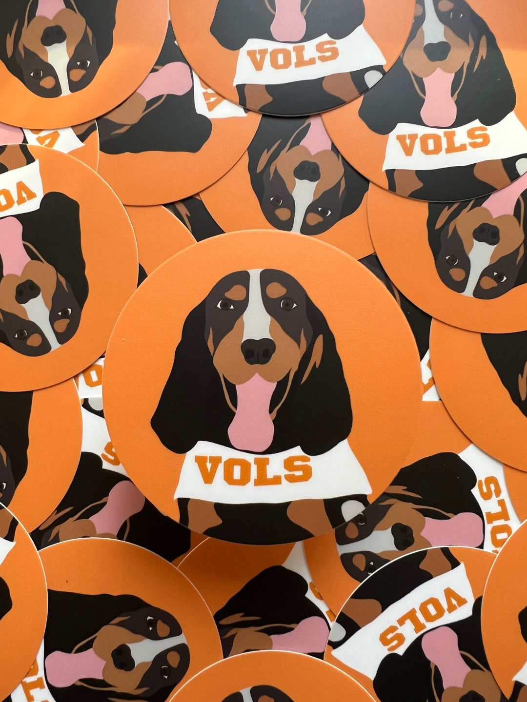 Smokey the Dog Sticker // Tennessee Sticker // Durable Waterproof Vinyl ...