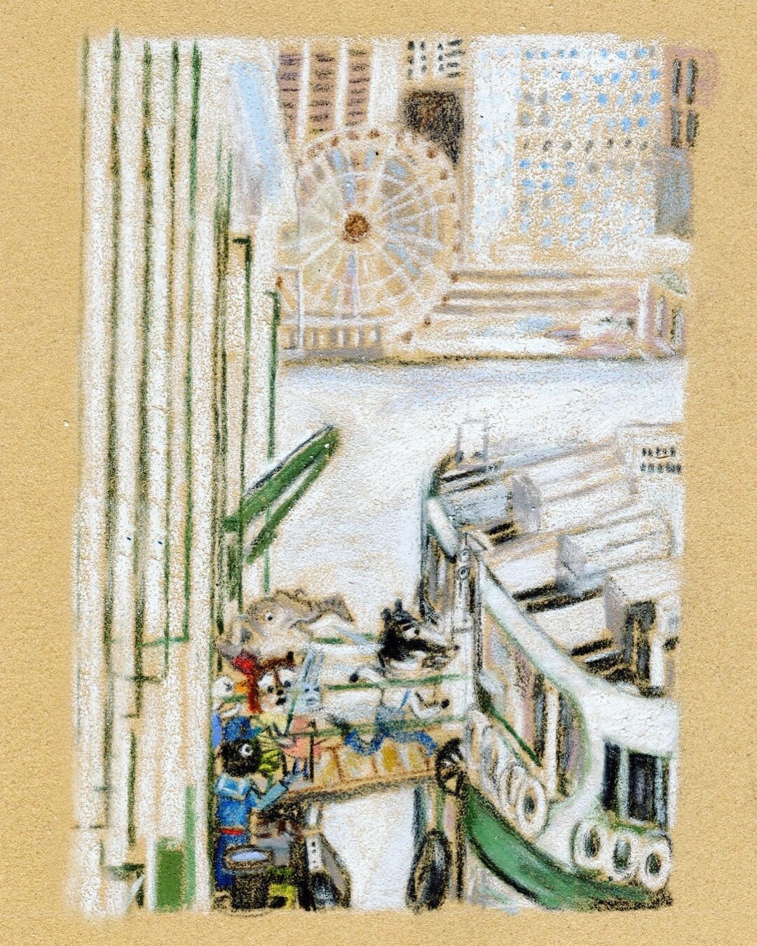 Hong Kong Star Ferry Mini Poster - Etsy
