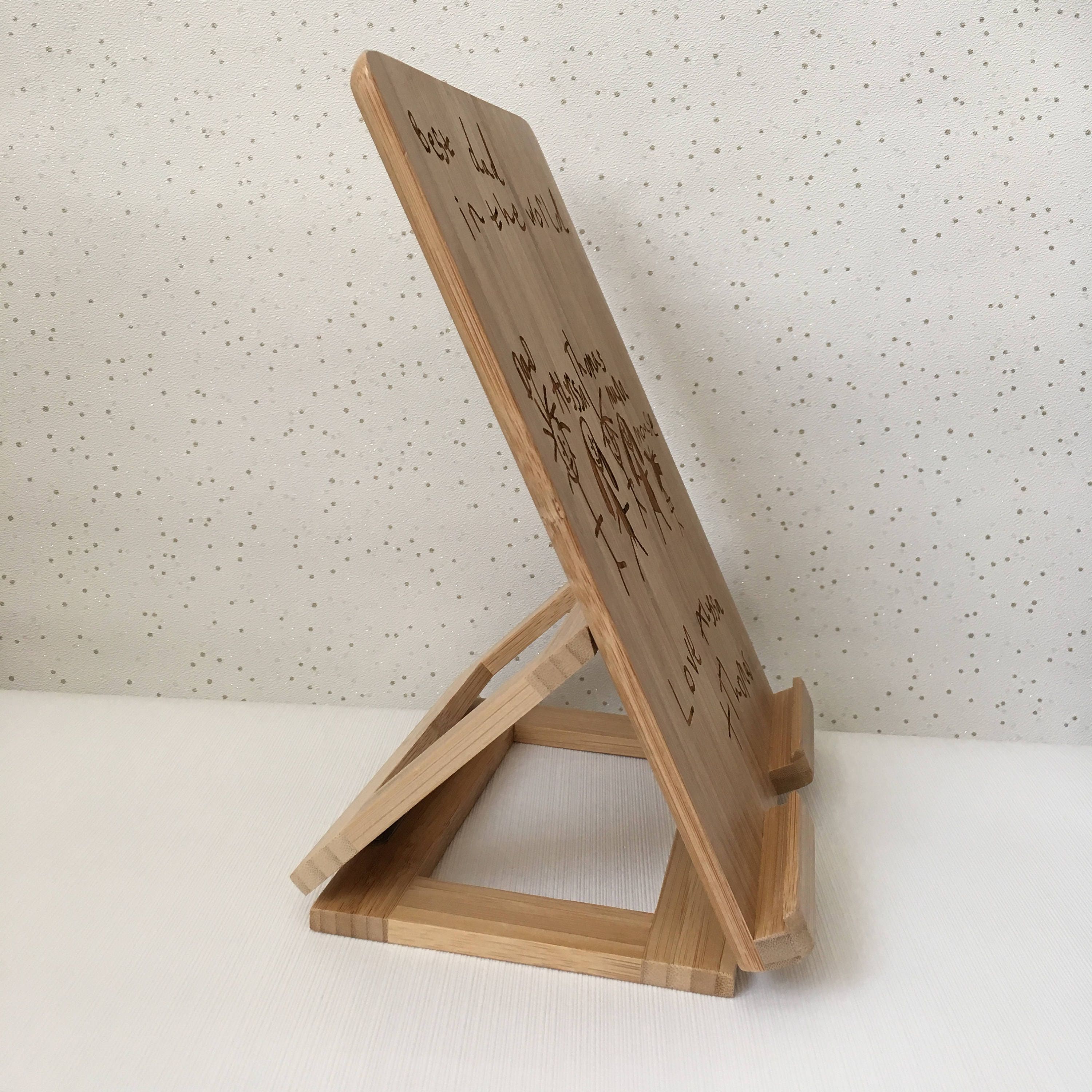 Personalised tablet stand your children drawing ipad stand | Etsy