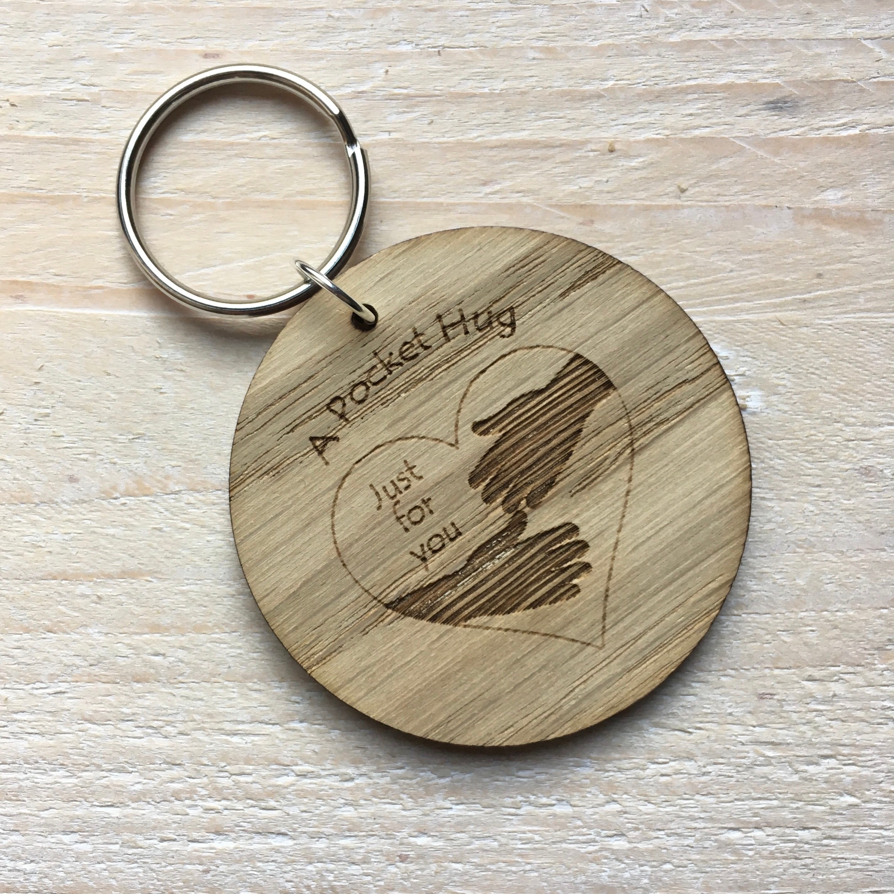 Little Pocket Hug Keyring Pocket Hug Token Missing You Gift - Etsy UK