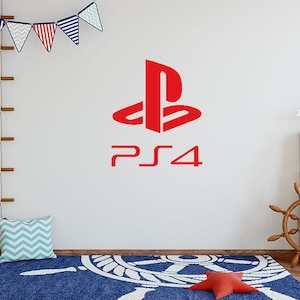 Playstation Logo Wall Art Sticker, Vinyl Decal, Modern Transfer. - Etsy