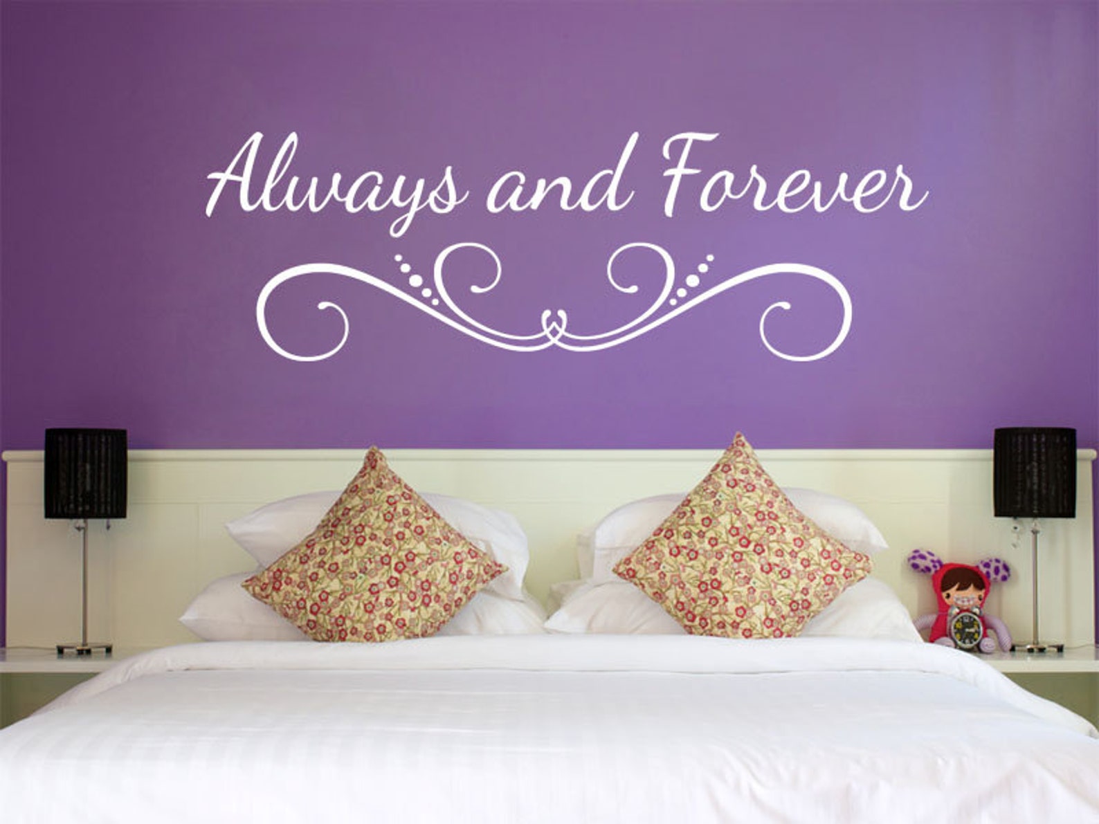 Wall Quote "always and Forever" Sticker, Modern Transfer, PVC - Etsy
