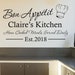 Kitchen Wall Quote "lord, Bless the Food Before Us..." Wall Art Sticker ...