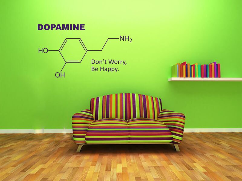 Dopamine Wall Art Sticker, PVC, Vinyl Decal, Modern Transfer. - Etsy