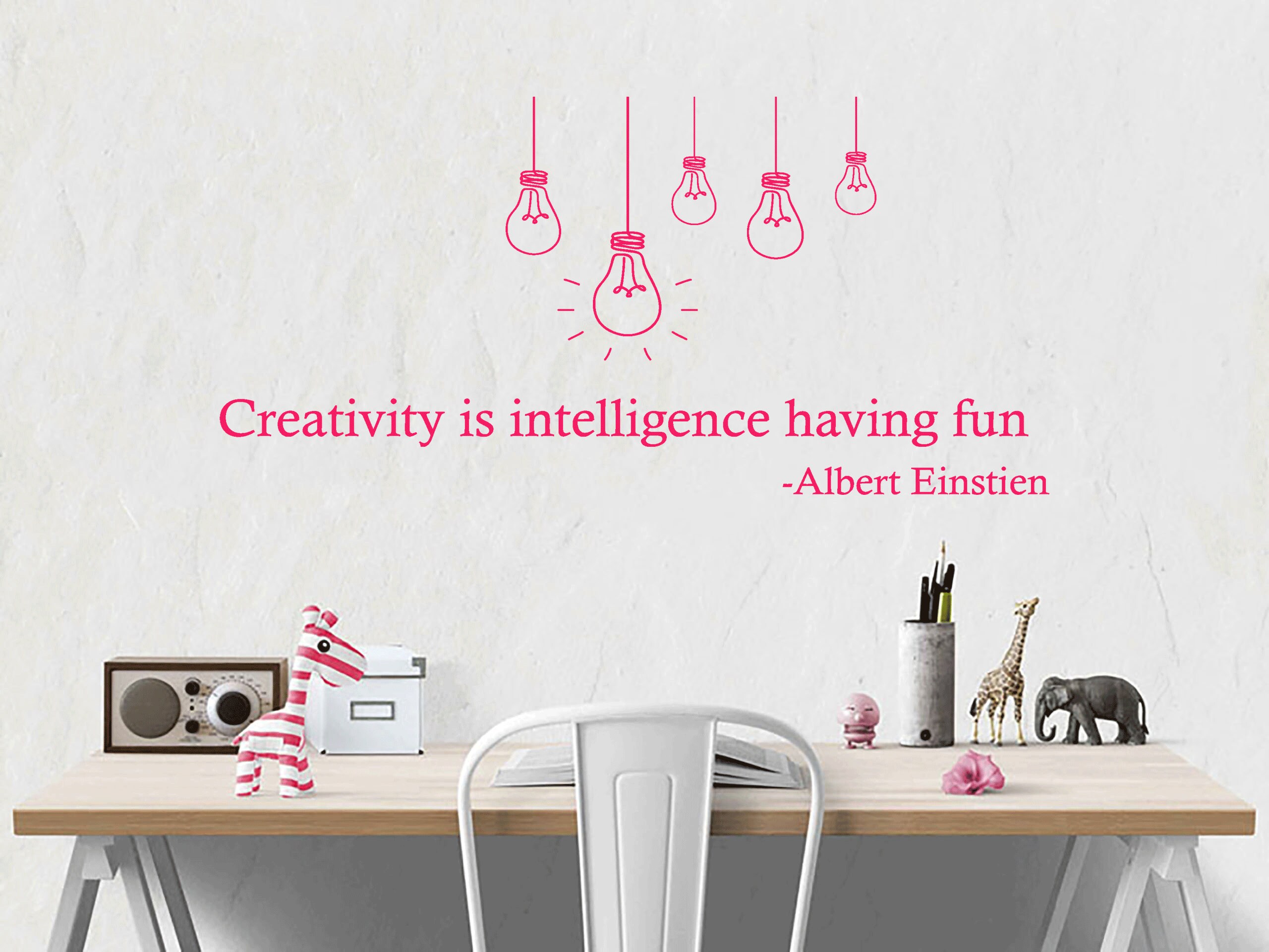 Wall Quote creativity... Sticker Modern Transfer - Etsy UK