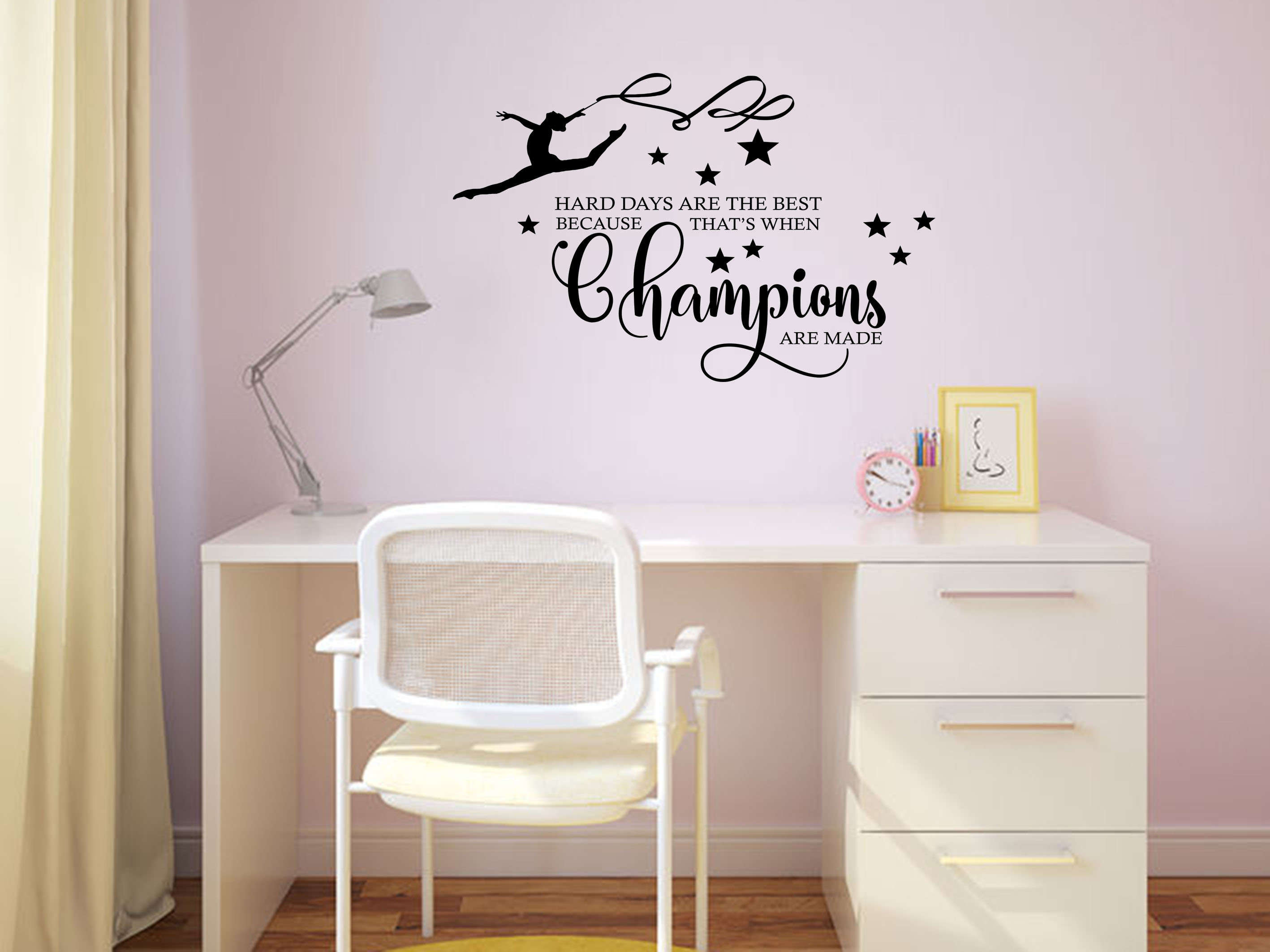 Champions Are Made Wall Sticker Vinyl Decal Modern Transfer | Etsy