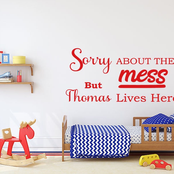 Sorry About the Mess - Etsy