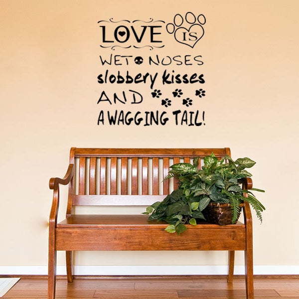 Wagging Tail Quote - Etsy