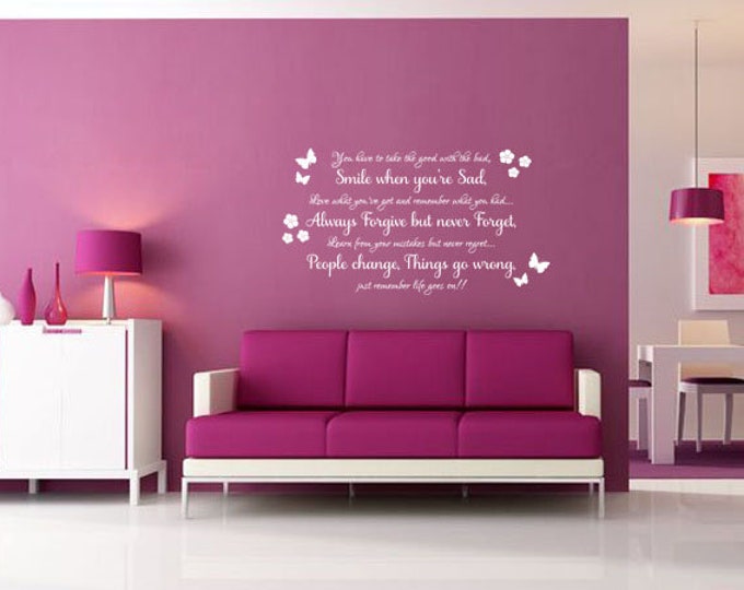 PERSONALISED Sisters Names Wall Sticker Wall Art Decal PVC - Etsy