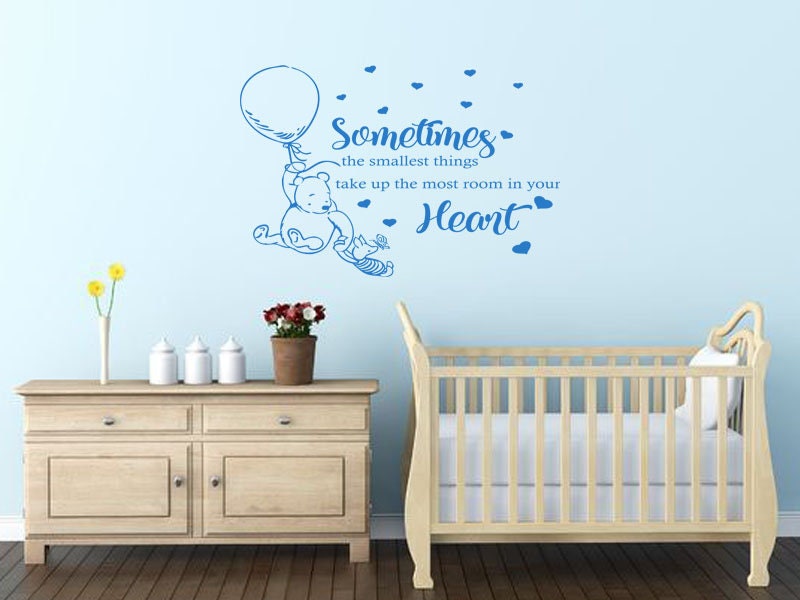 Child's or Nursery "the Smallest Things" Wall Quote, Wall Sticker ...